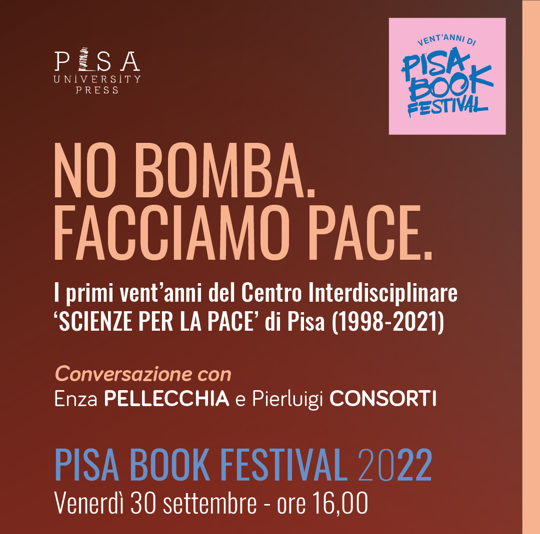 "No bomba. Facciamo pace" - 30/09/2022 - Cisp - Centro ...